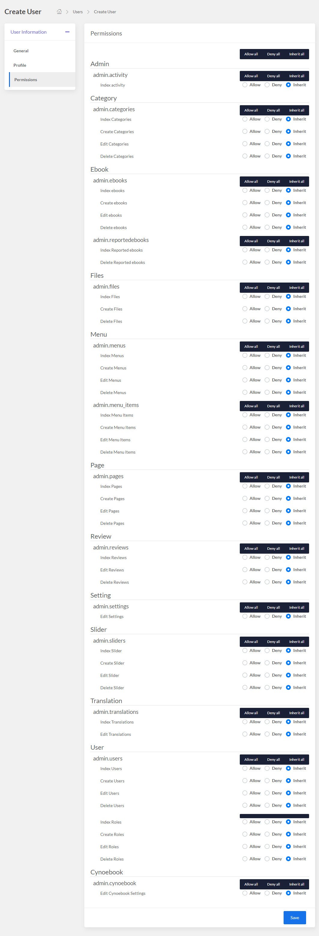 eBook - Laravel CMS Script | Documentation